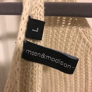 moon and madison | Tops | Woven Beige Tank | Poshmark